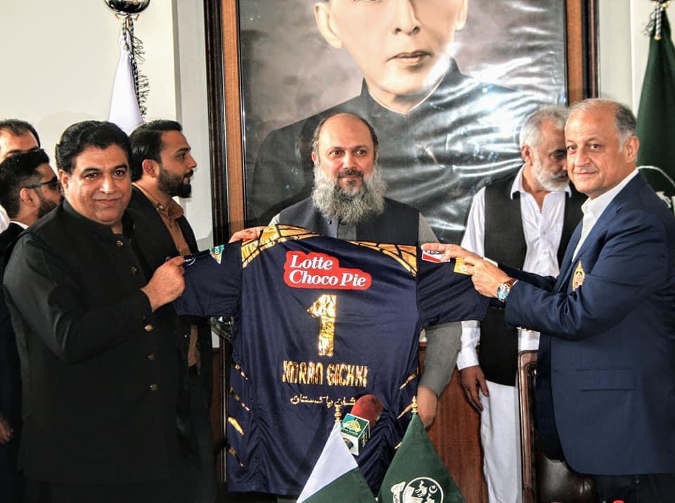 Balochistan sports department and Quetta Gladiators sign MoU