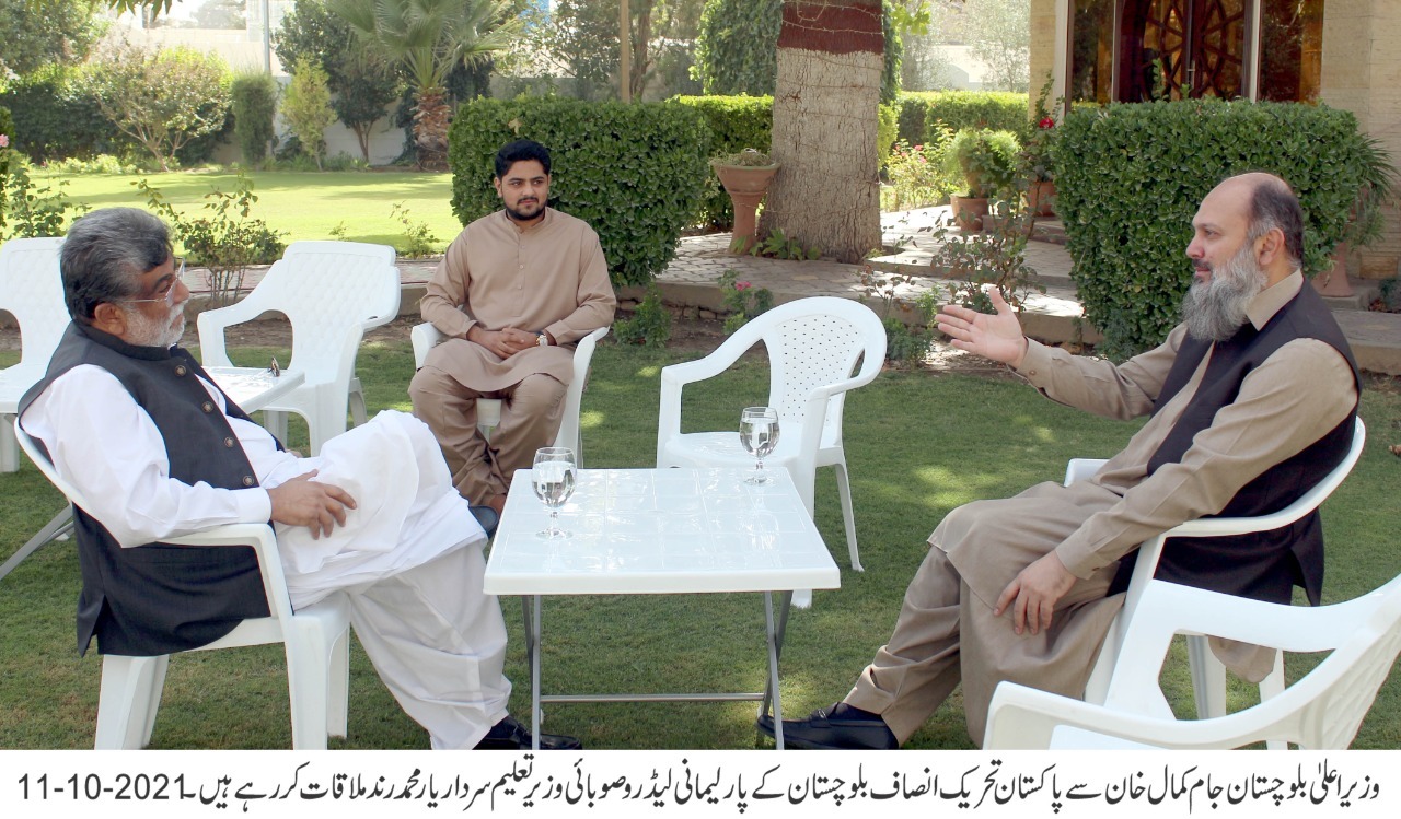 PTI parliamentary leader Sardar Rind calls on CM Balochistan
