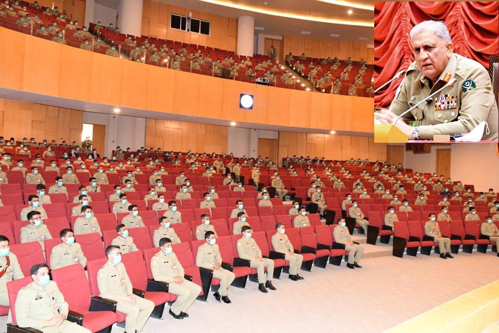 COAS General Qamar Javed Bajwa visits Command and Staff College Quetta