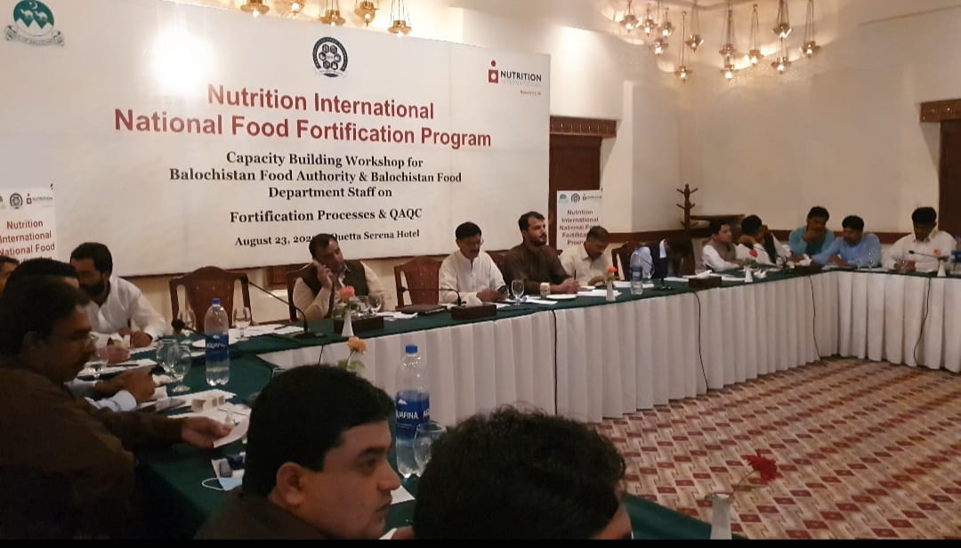 Food fortification crucial to address malnutrition issue: Naeem Bazai