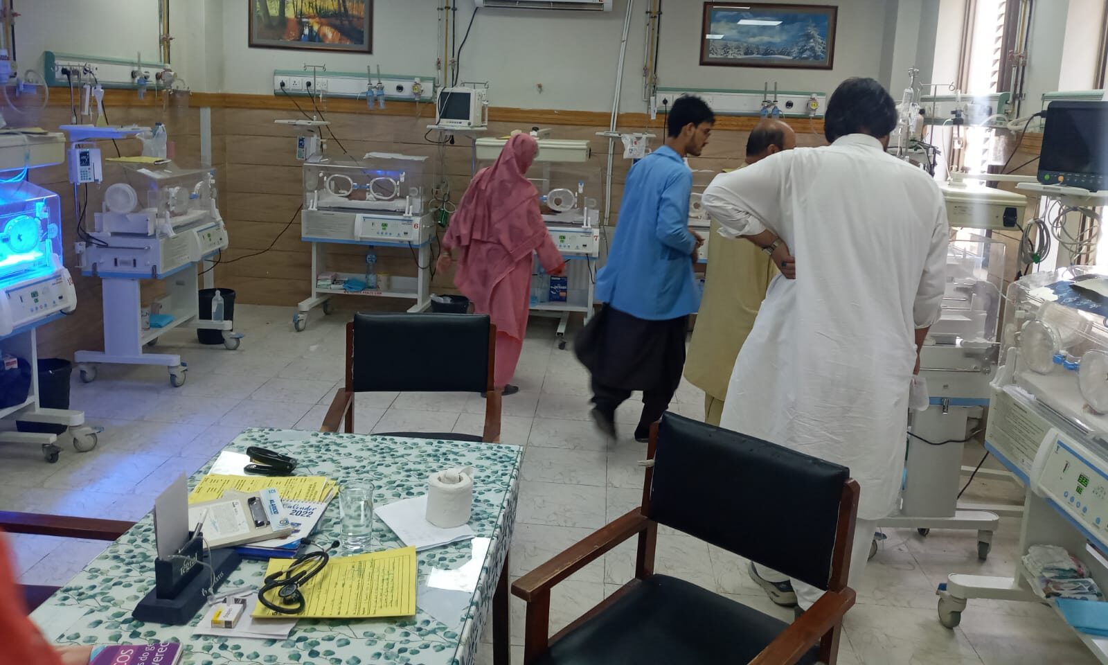 A baby dies unattended by doctors nurses in civil hospital Quetta
