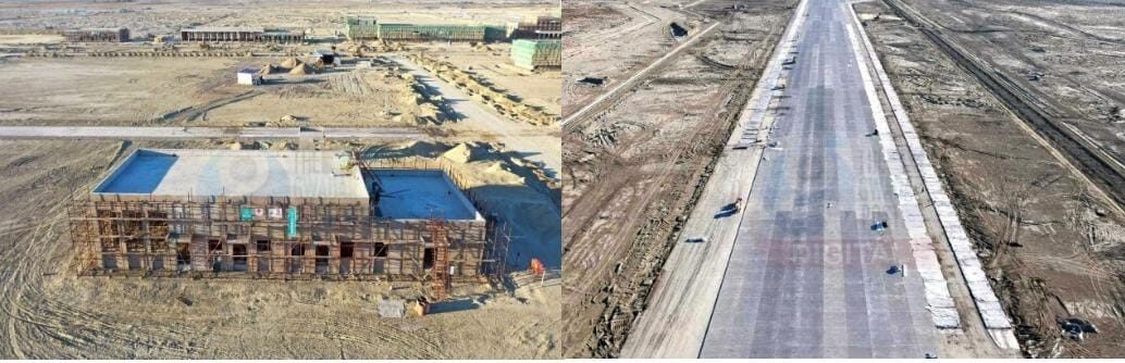 Gwadar international airport construction of main terminal completed