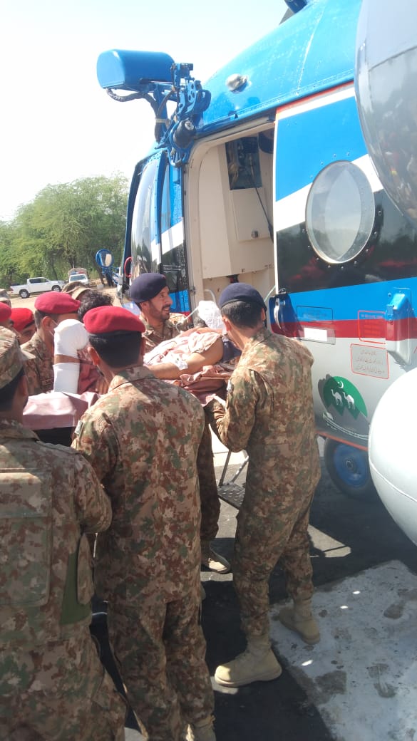 9 policemen martyred and 13 injured in Bolan Balochistan attack