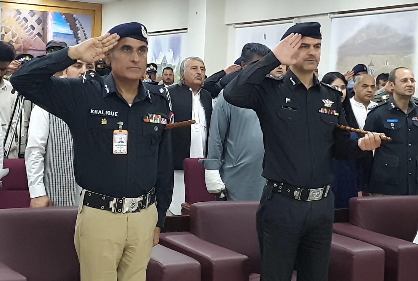 Change of traffic police uniform a positive step: IG Police Balochistan
