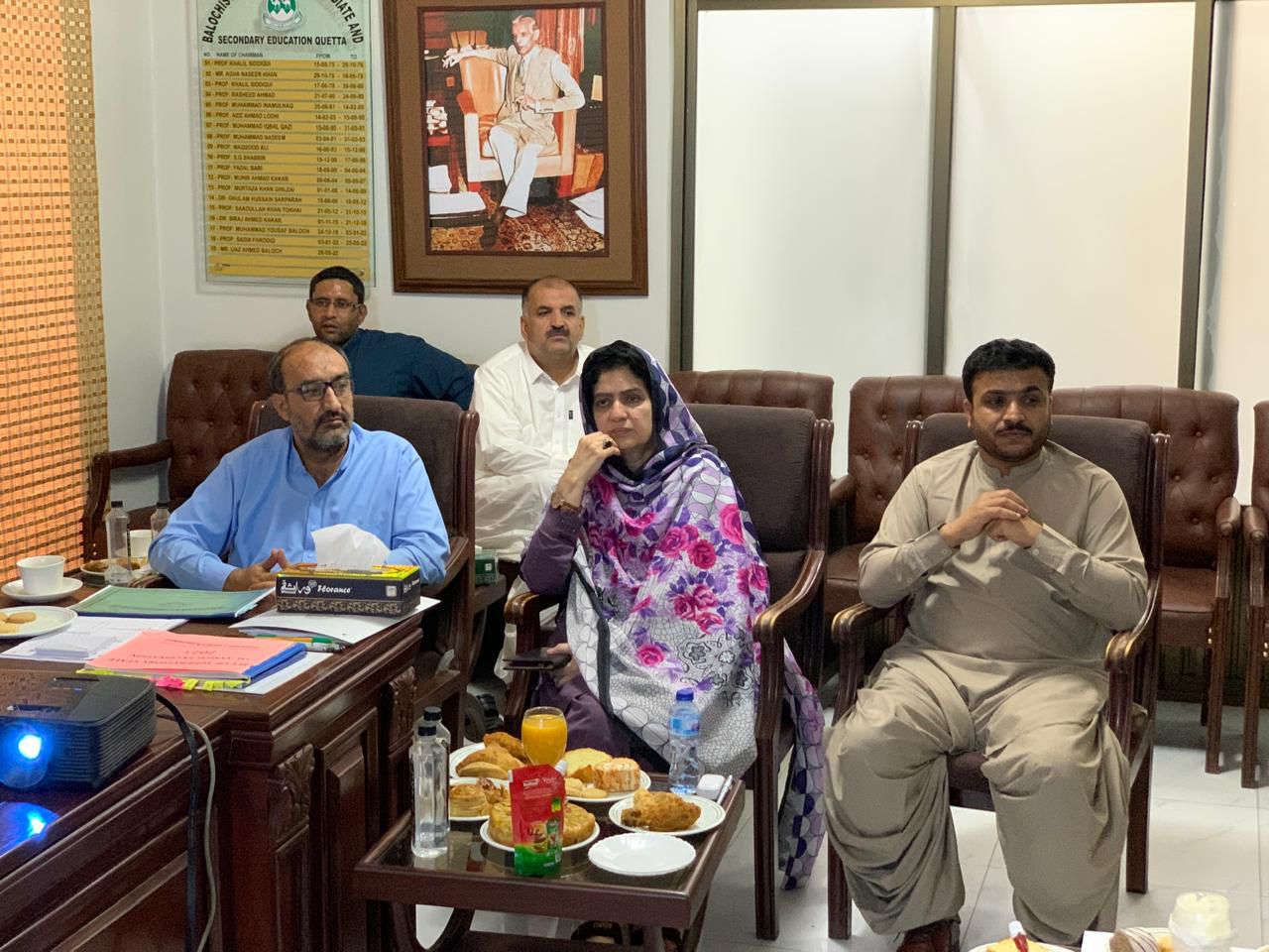 Rahila Durrani Visits Balochistan Board of Intermediate and Secondary ...
