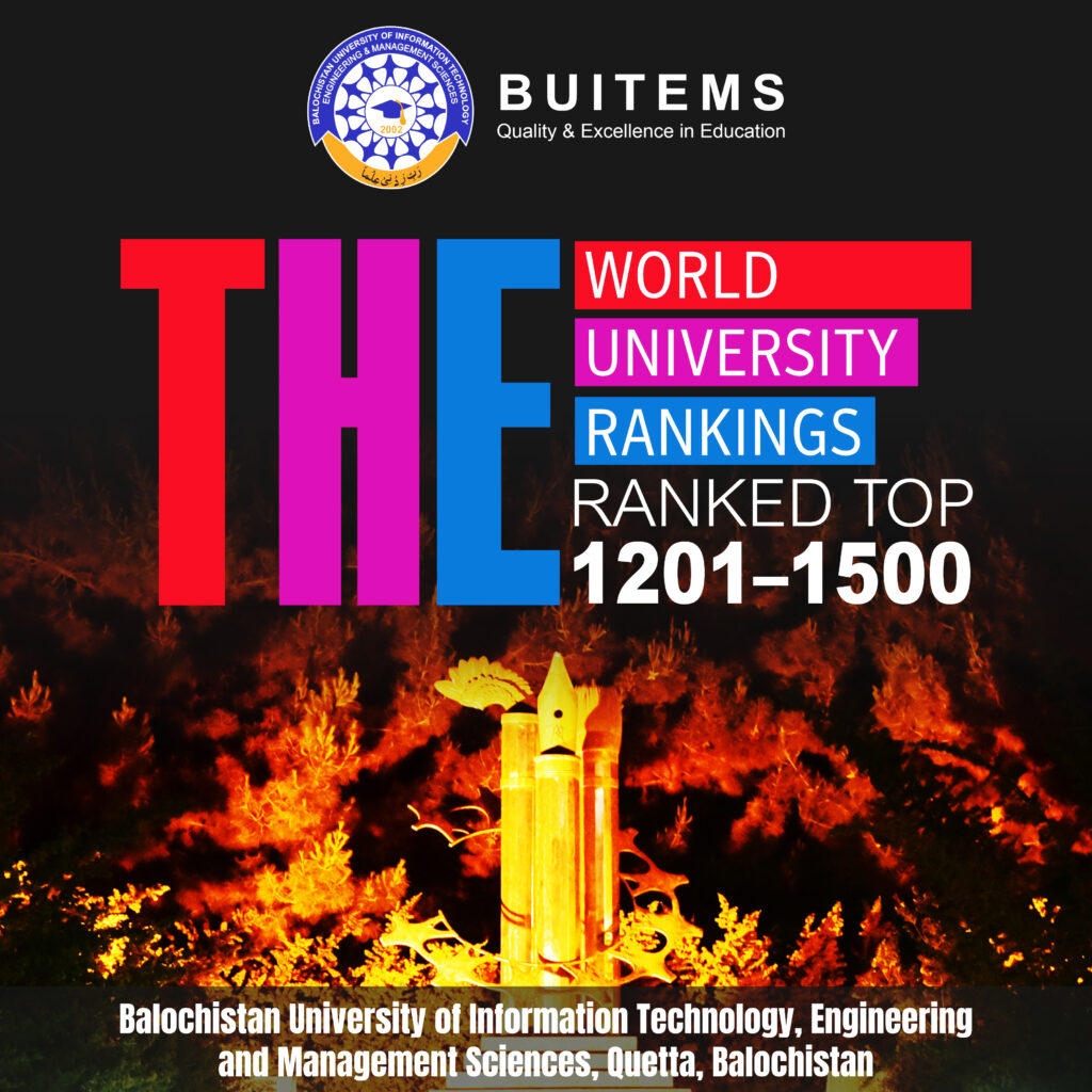 BUITEMS Ranked Among Top Universities Globally by Times Higher Education