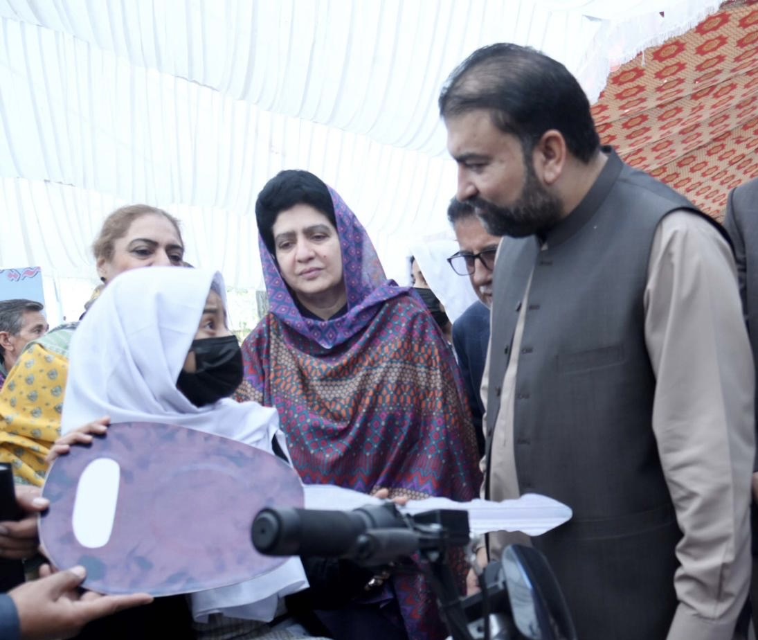 Balochistan Government Distributes 50 Pink Scooters to Empower Female ...